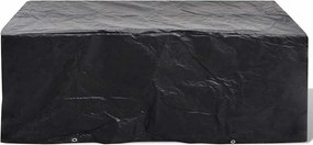Plachty na zahradní nábytek 2 ks 8 oček 200 x 160 x 70 cm 279125