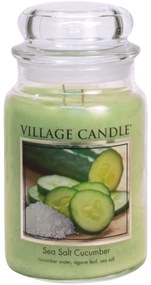 Village Candle Vonná svíčka Mořská Svěžest - Sea Salt Cucumber, 602 g