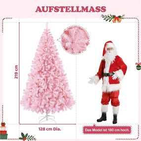 Umělý vánoční stromek Yaheetech – zelená, 7 ft (267407251833)