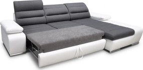 Casarredo - Komfort nábytek Rohová sedací souprava ISLAND, rozkládací s úložným prostorem, pravá, M120/I96