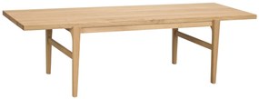 Přírodní masivní dubový konferenční stolek Rowico Desma, 160 cm