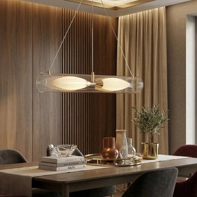 Toolight Rea, ZÁVĚSNÉ STROPNÍ SVÍTIDLO G152-2CP GOLD, OSW-04708