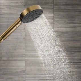 Hansgrohe Pulsify Select S, ruční sprcha 105 3jet Relaxation, kartáčovaný bronz, HAN-24110140
