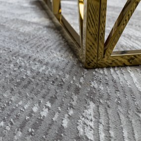 Dywany Łuszczów, Kusový koberec Bliss Z206AZ256 grey, 80x150, šedá, kancelář