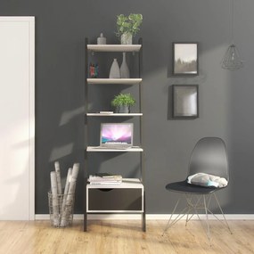 Tvilum Regál Retro 385 bílá/černá