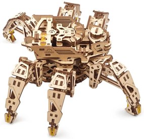 Ugears 3D mechanické puzzle Hexapod Explorer 388 ks