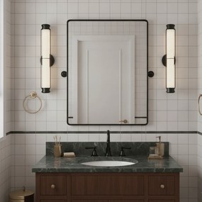 Elstead SAYLOR M světlo do koupelny IP44 černé 61 cm LED 23,5W 1220 lm
