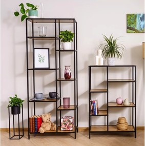 Regál Costa A 70 cm dub přírodní/černý
