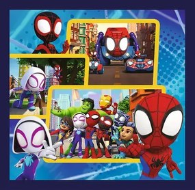 TREFL Puzzle Spidey: Pavouci a dinosauři 3v1 / 20, 36, 50 dílků