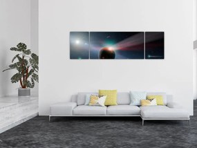 Obraz planetky (170x50 cm)