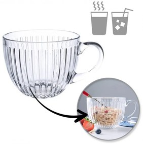 Flamenco Mystique Velký rýhovaný pohár 460 ml 1ks SZK152