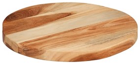 Prkénko na krájení Ø 30 x 2,5 cm masivní akáciové dřevo - Default Title