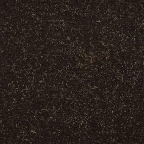 Schodové rohože samolepicí 30 ks 65 x 21 x 4 cm tmavě hnědé, půlkulaté, velké 3365661