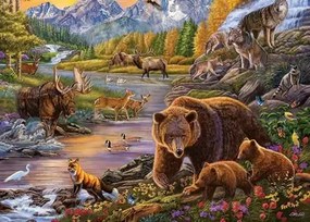 Ravensburger Puzzle Divočina XXL / 500 dílků / od 12 let
