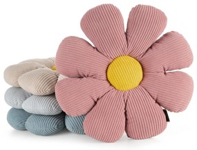 DĚTSKÝ DEKORAČNÍ POLŠTÁŘ FLOWER40 (FI) 37 CM MODRÁ