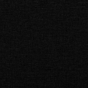 Petromila 3dílná sedací souprava černá textil