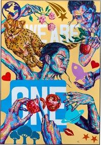 Ondřej Mio Michálek | We Are One Rám: Dubový, Velikost: 40 x 30 cm