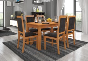 ADRK Furniture Sada stolu s židlemi RODOS 25 SE-ROD-25-A-B049