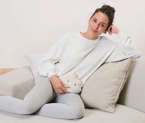 Tchibo - Nahřívací polštářek s třešňovými peckami - barva: bílá