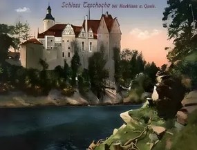 NORIMPEX Diamantové malování Hrad Czocha / 30x40 cm