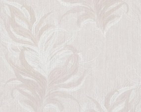 Vliesová tapeta barokní motiv, krémová, bílá 380091 / Tapety na zeď 38009-1 Mata Hari (0,53 x 10,05 m) A.S.Création