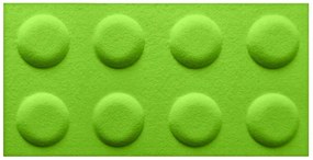In-Design Nástěnný dětský 3D obklad kostka 60×30 cm – různé barvy Obkladový panel: Barva: Zelená světlá