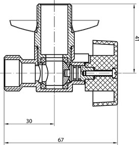 Toolight - Křišťálová stropní lampa APP514-5C Cristal, OSW-00071