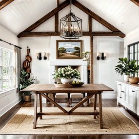 Stará Krása – Ruční výroba Elegantní jídelní stoly z dubového masivu 76 x 250 x 110 cm