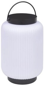 OnaDnes -20% Bílá plastová stolní LED lampa Kave Home Verona