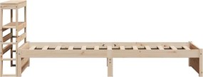Rám postele s čelem 75 x 190 cm masivní borovice 3305979