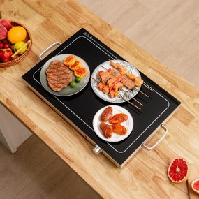 Costway Ohřívací talíř Elektrický ohřívač potravin s funkcí ohřevu 50 - 120 ℃
