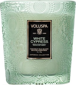 Voluspa svíčka White Cypress, 255 g