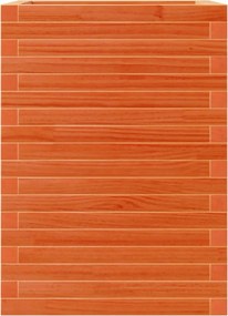 Zahradní truhlík voskově hnědý 50x50x68,5 cm masivní borovice 3282466