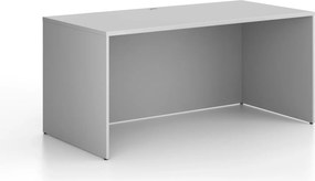Kancelářský psací stůl FRAME, 160x80 cm, šedá