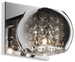 Luxusní nástěnné svítidlo Crystal smoky