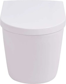 Závěsné WC keramické bílé 244270