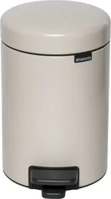 Brabantia Newicon Pedálový odpadkový koš 3 L béžová / průměr 16.8 cm /