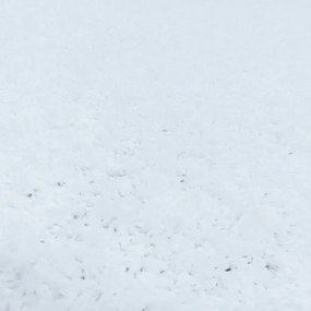 Vopi | Kusový koberec Sydney shaggy 3000 white - Kruh průměr 160 cm