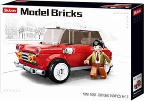 Sluban Model Bricks M38-B0706B Mini vůz / LEGO - kompatibilní / Počet