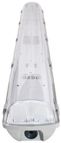 BERGE Svitidlo + 2x LED trubice - T8 - 120cm - 18W - 3240Lm - studená bílá - SADA