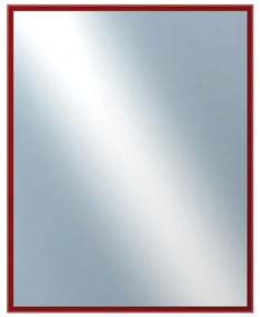 DANTIK - Zarámované zrcadlo - rozměr s rámem cca 40x50 cm z lišty Hliník vínová | P269-209 (7269209)