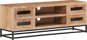 vidaXL TV stolek 110 x 30 x 40 cm masivní akáciové dřevo [323503]
