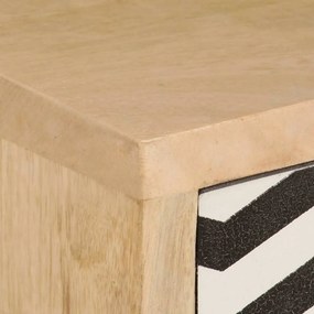 TV stolek 120 x 30 x 40 cm masivní mangovníkové dřevo 247340