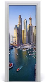 Fototapeta samolepící na dveře Dubaj záliv 95x205 cm