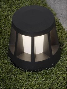 NV 9492660 Venkovní sloupkové svítidlo STARK antracitový hliník a matný akryl LED 8.2W 3000K 220-240V 168st. IP65 - NOVA LUCE