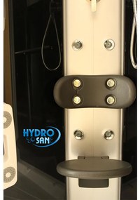 BPS-koupelny Hydromasážní box HYD-R71B 80 SA, 80x80 se saunou