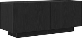 Televizní skříň 100 x 35 x 40 cm Černý dub Kompozitní dřevo 3333066