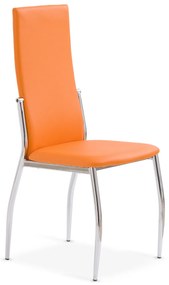 ImportWorld Kovová židle Pedro (Barva: Oranžová)