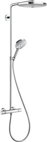 Hansgrohe Raindance Select S, Showerpipe 300 2jet s termostatem, chromová, HAN-27133000