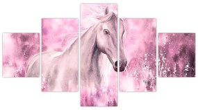 Obraz - Malovaný kůň (125x70 cm)